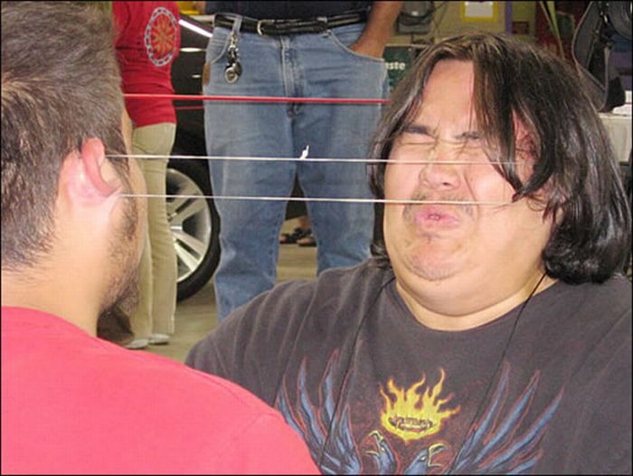 Ear Pull Championship | Amusing Planet